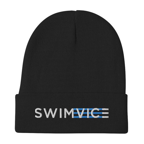 SWIMVICE EMBROIDERED BEANIE - SWIMVICE