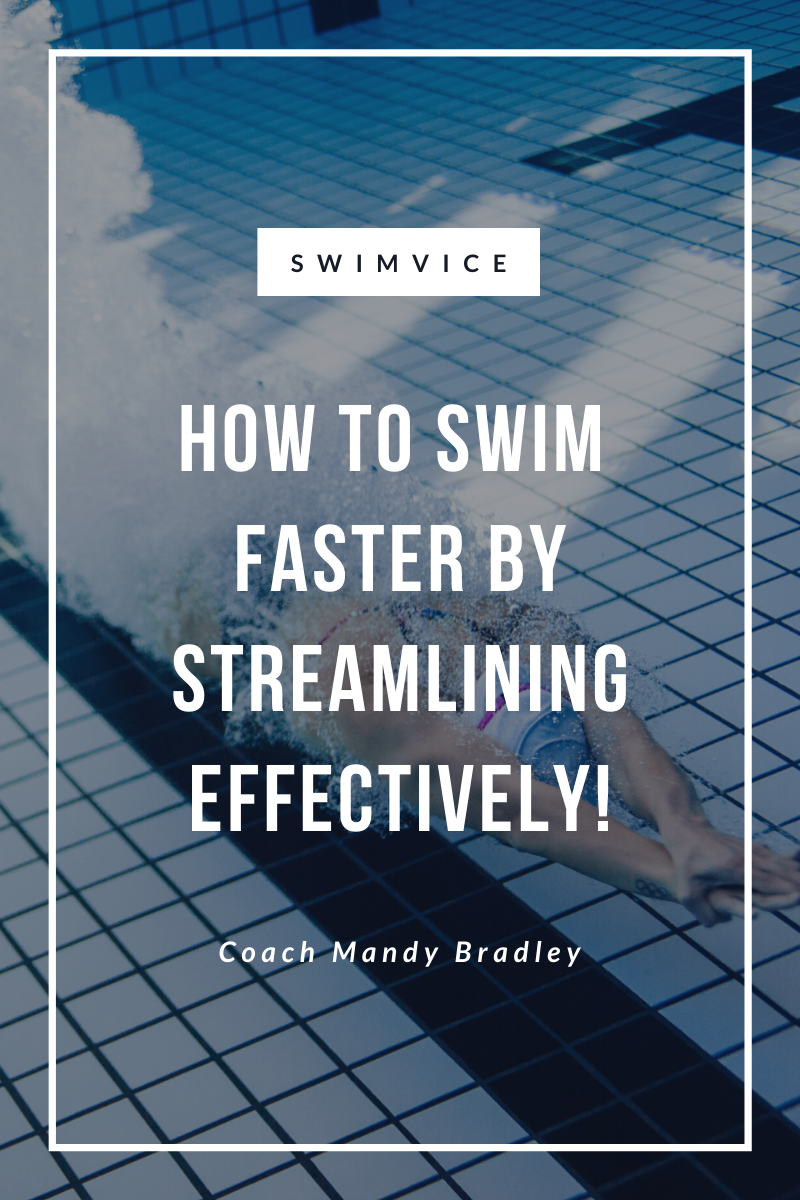 How To Swim Faster By Streamlining