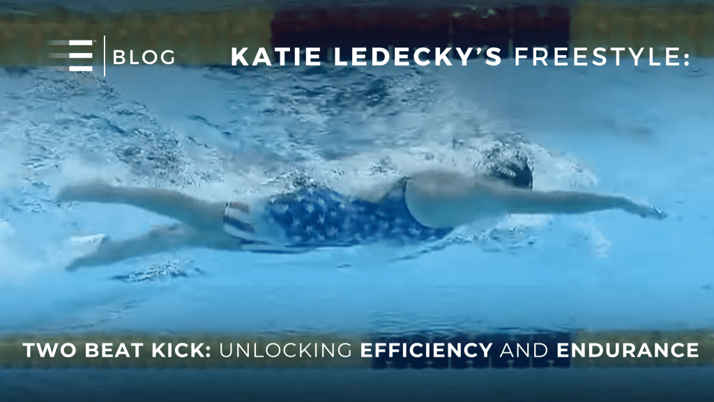 Katie Ledecky's Two Beat Kick!